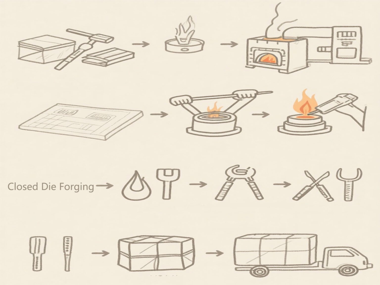 Closed Die Forging